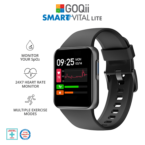 Buy GOQii Smart Vital Lite Online | Affordable Fitness Tracker | GOQii ...