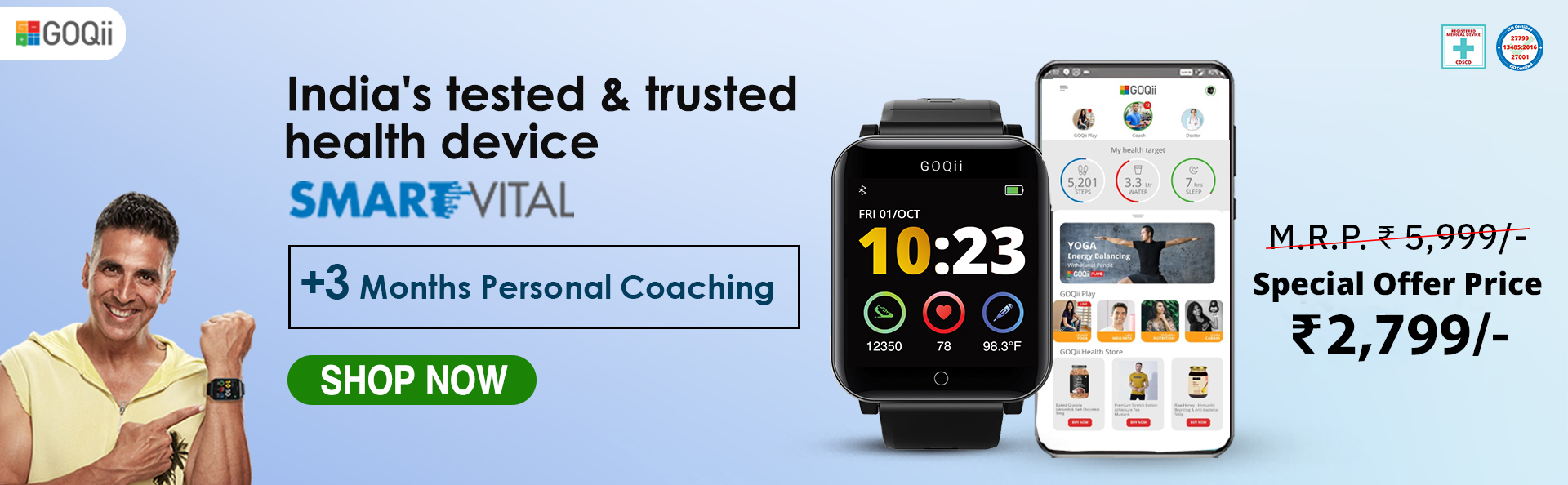 GOQii Life Tracker